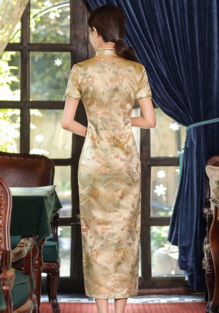Elegant Red Embroidery Cheongsam Dresses - Qipao Cheongsam Dresses ...