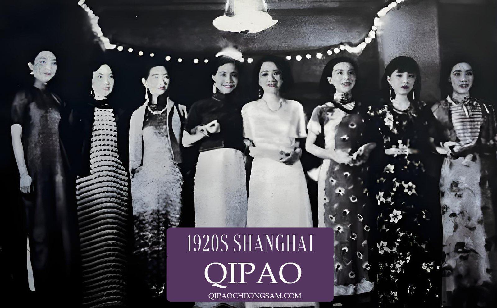 History of Qipao in 1920s Shanghai - Qipao Cheongsam Dresses Official ...
