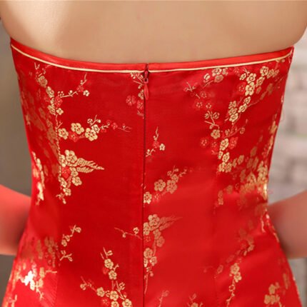 Black Sleeveless Backless Cheongsam Modern Qipao - Qipao Cheongsam ...