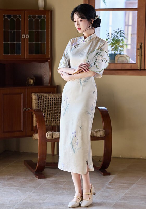 Summer Chinese Retro Cheongsam Dresses